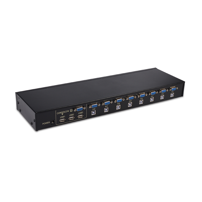 8 port KVM Swtich manual-USB KVM Switch-GUANG ZHOU FENG JIE ELECTRONIC TECHNOLOGY CO.,LTD.