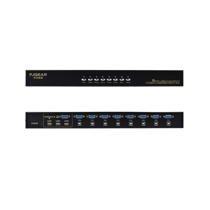 8 port KVM Swtich manual-USB KVM Switch-GUANG ZHOU FENG JIE ELECTRONIC TECHNOLOGY CO.,LTD.