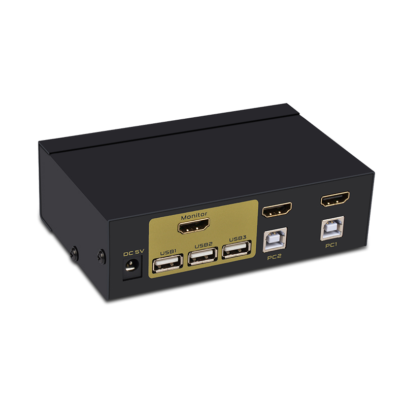2 port HDMI KVM Swtich Auto-USB KVM Switch-GUANG ZHOU FENG JIE ELECTRONIC TECHNOLOGY CO.,LTD.